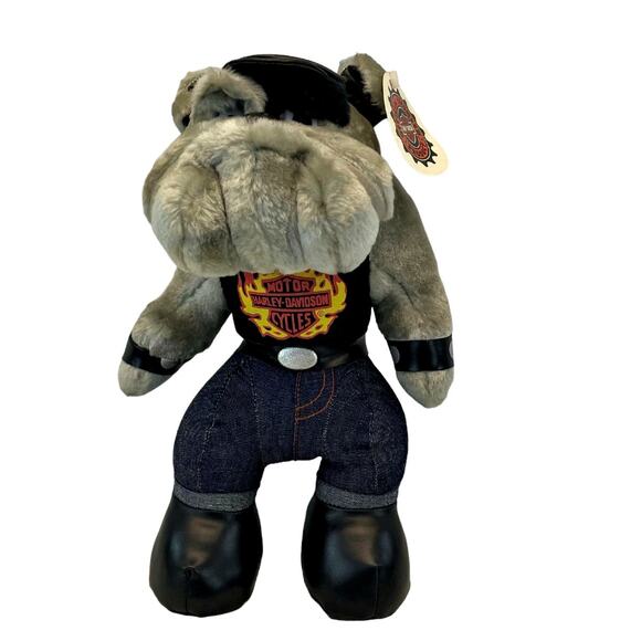 Harley-Davidson | Toys | Nwt Harley Davidson Plush Bulldog 2 Motorcycle ...